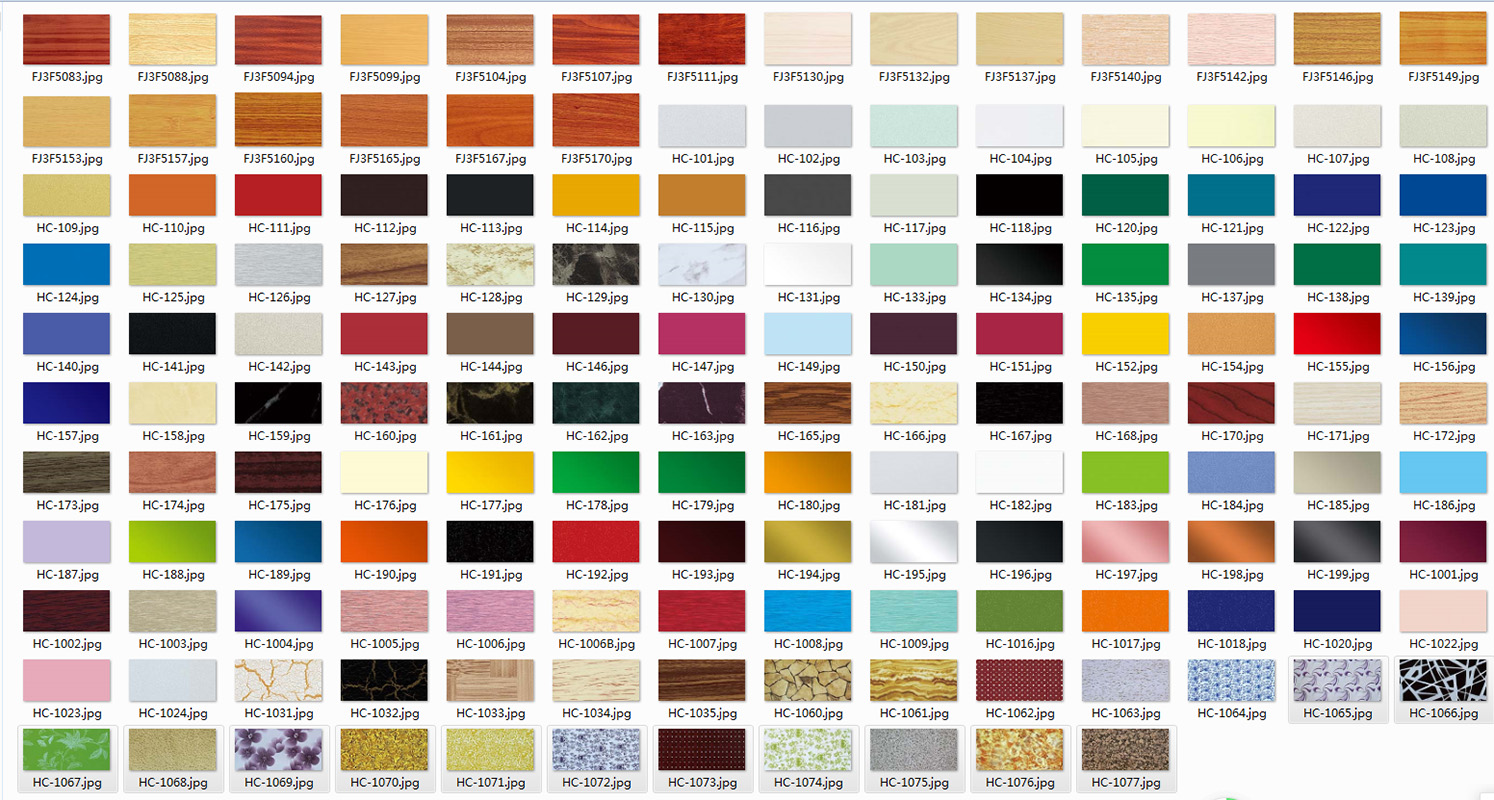 Classification and specifications of aluminum composite panels