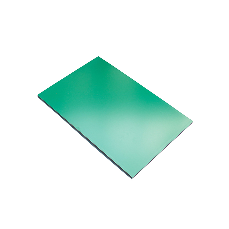 Metallic color green acp aluminum composite material