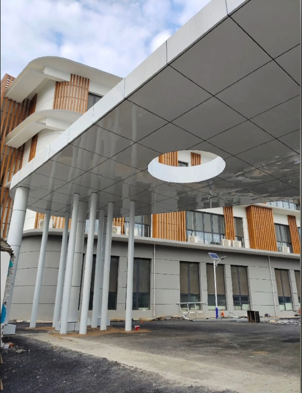 Check Video： Applied in front porch, alco panel sheet，ACP aluminium ...