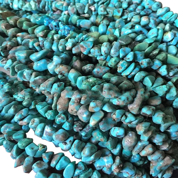 Turquoise Chips Natural Genuine Semi-precious Gemstone beads