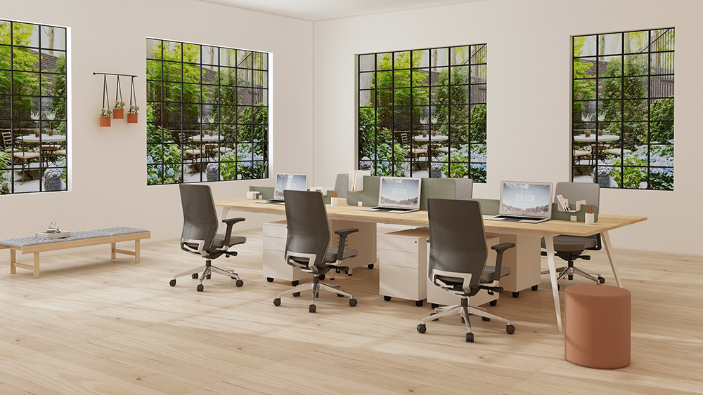 Colan Open Office Workstation Office Desk Riva Series