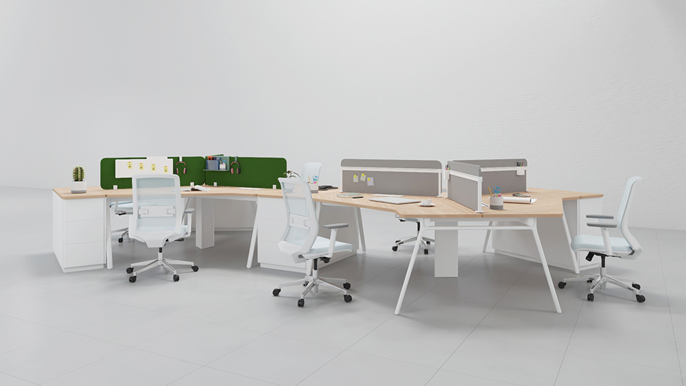 Colan Open Office Workstation Office Desk Riva Series