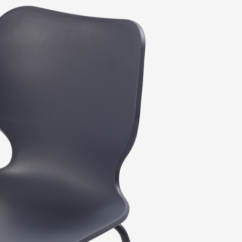 Colan modern dining chair plastic chair pantry chair Silk