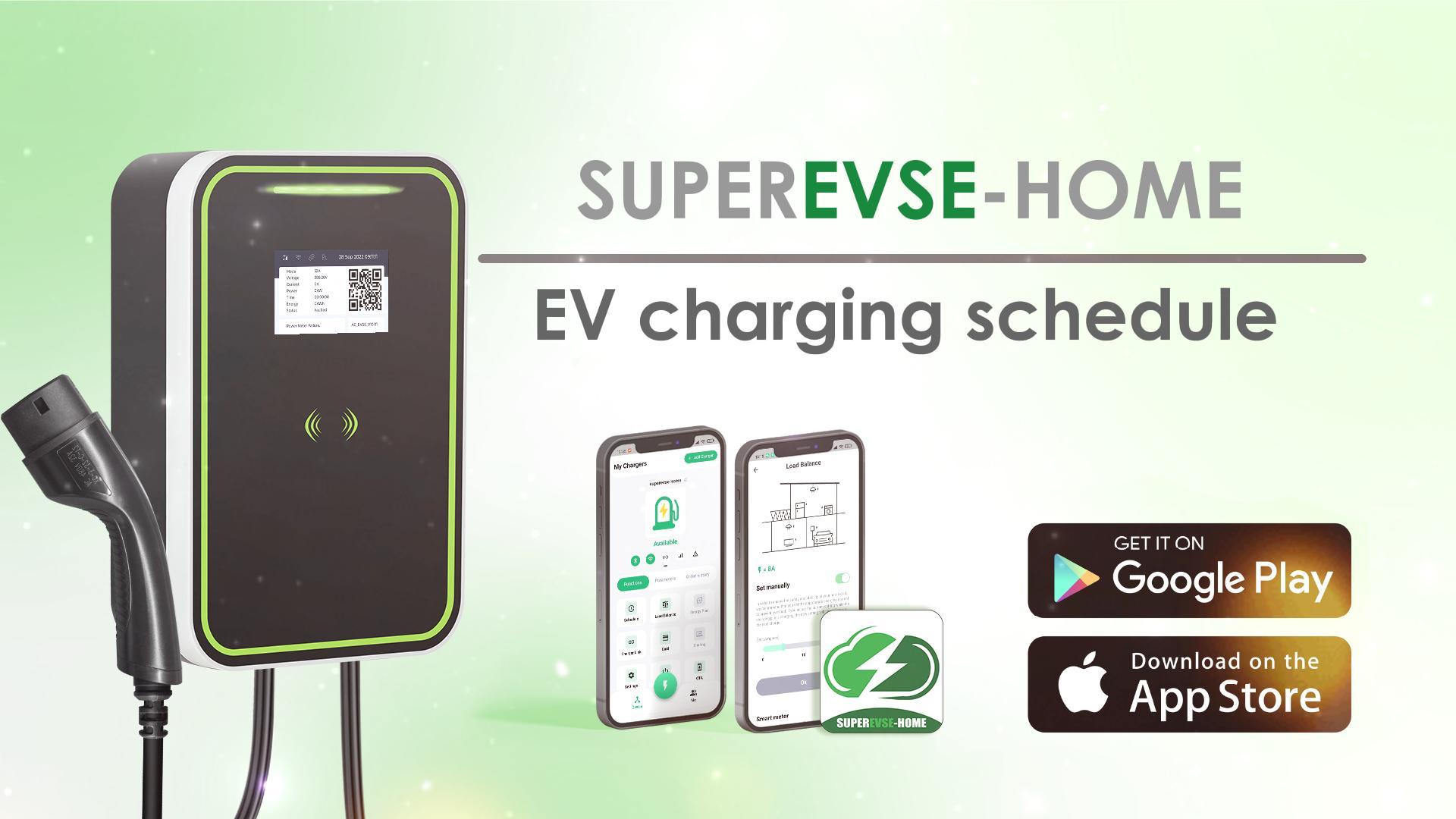 [SUPEREVSE HOME] - EV Charing schedule | Hengyi