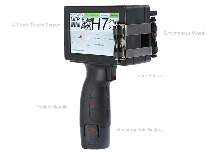 Handheld Inkjet Printer, Coding machine, Labelling Machine - Kelier ...