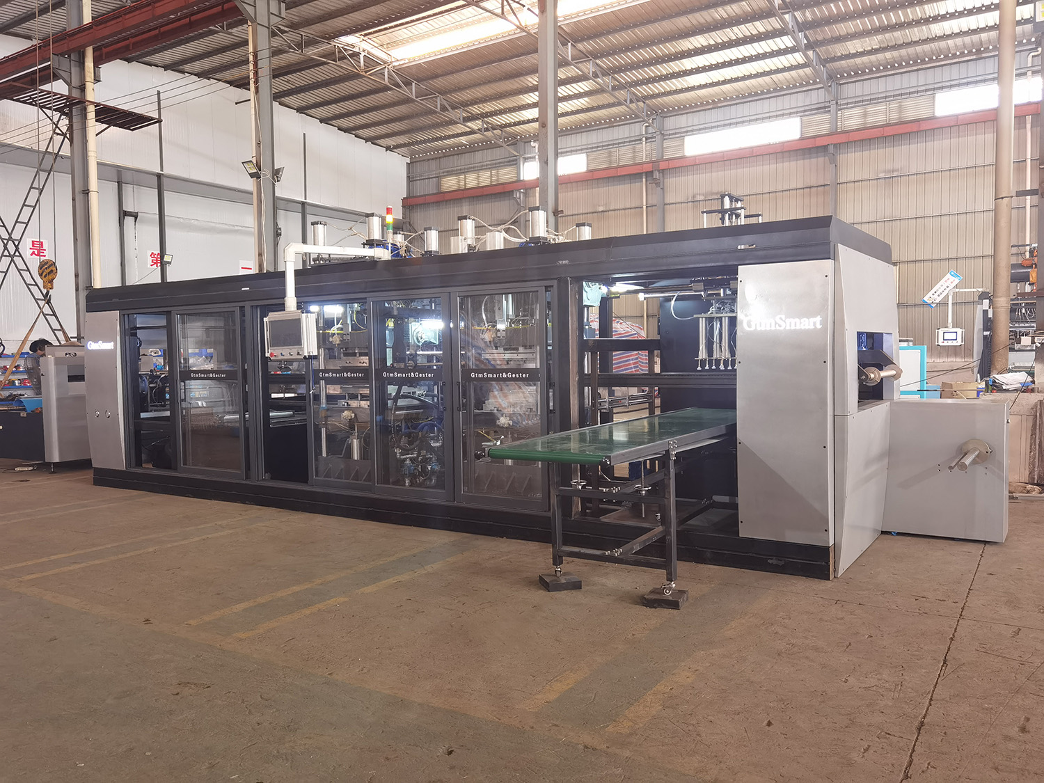 Quality PET Thermoforming Machine Fruit Clamshell Food Container Making ...