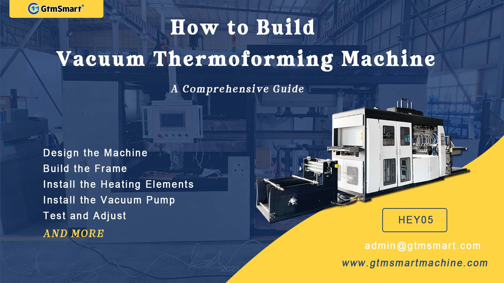 How to Build a Vacuum Thermoforming Machine: A Comprehensive Guide