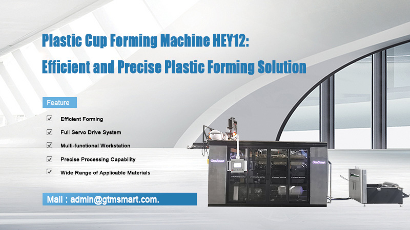 Plastic Cup Forming Machine HEY12: Efficient and Precise Plastic ...