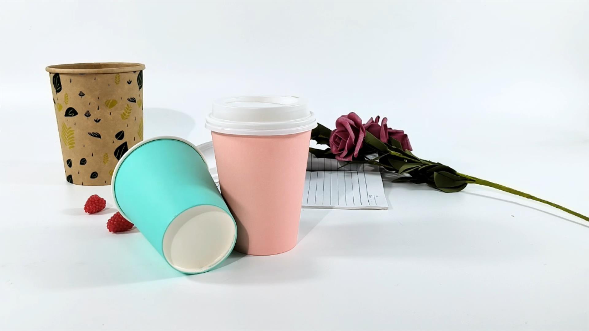 Custom printing Logo Cold Drinking Cups Recycled Single Wall Paper Cups ...