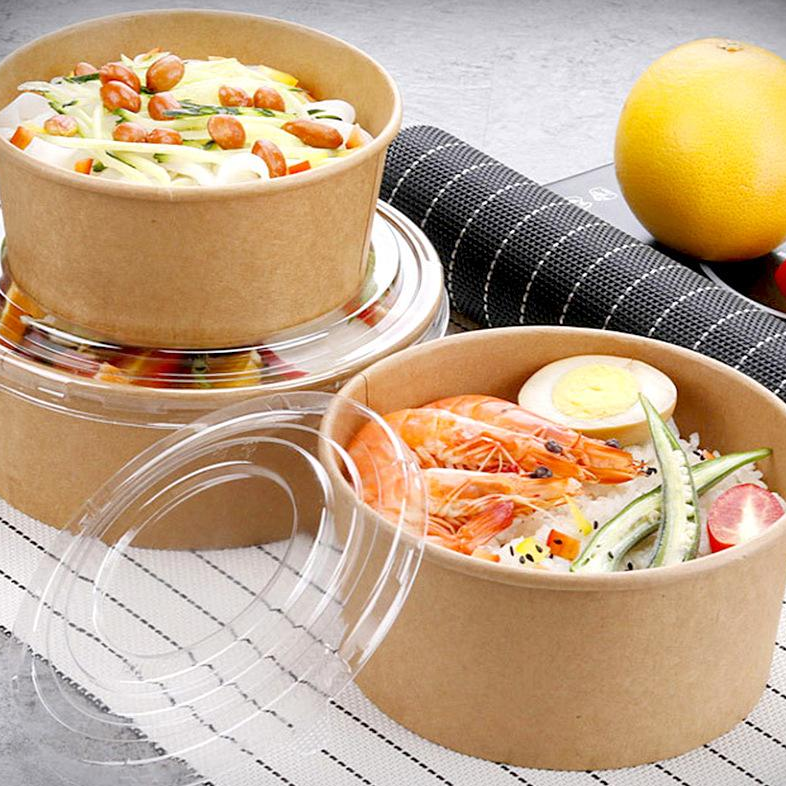 Disposable Square Kraft Paper Octagonal Box For Takeaway Fried Chicken