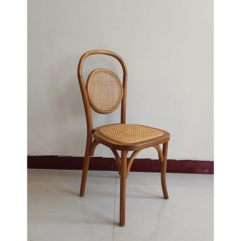 new solid wood round back chair | XYM