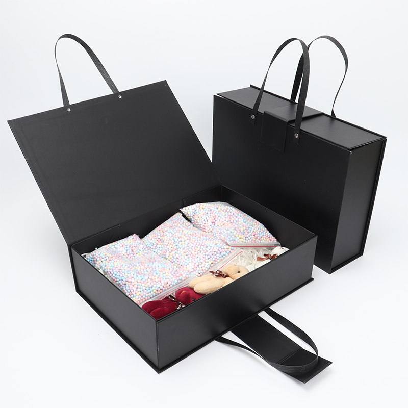 Customized Luxury Portable Cardboard Folding Gift Box Manufacturer ...