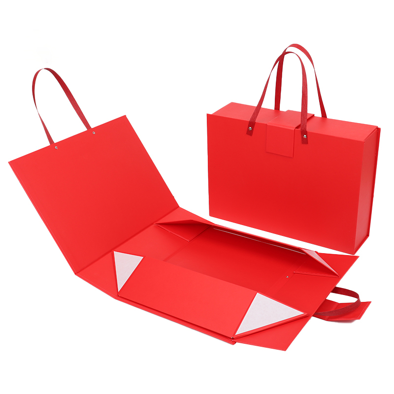 Customized Luxury Portable Cardboard Folding Gift Box Manufacturer ...