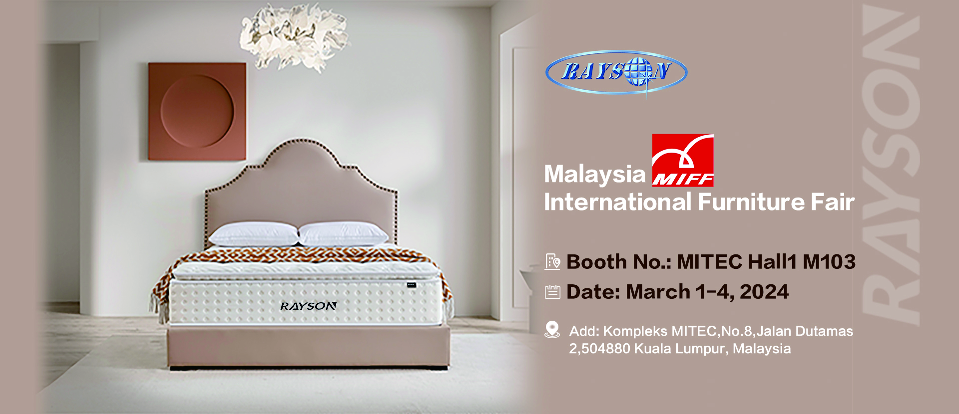 China Leading Spring and Foam Mattress Manufacturer | RAYSON