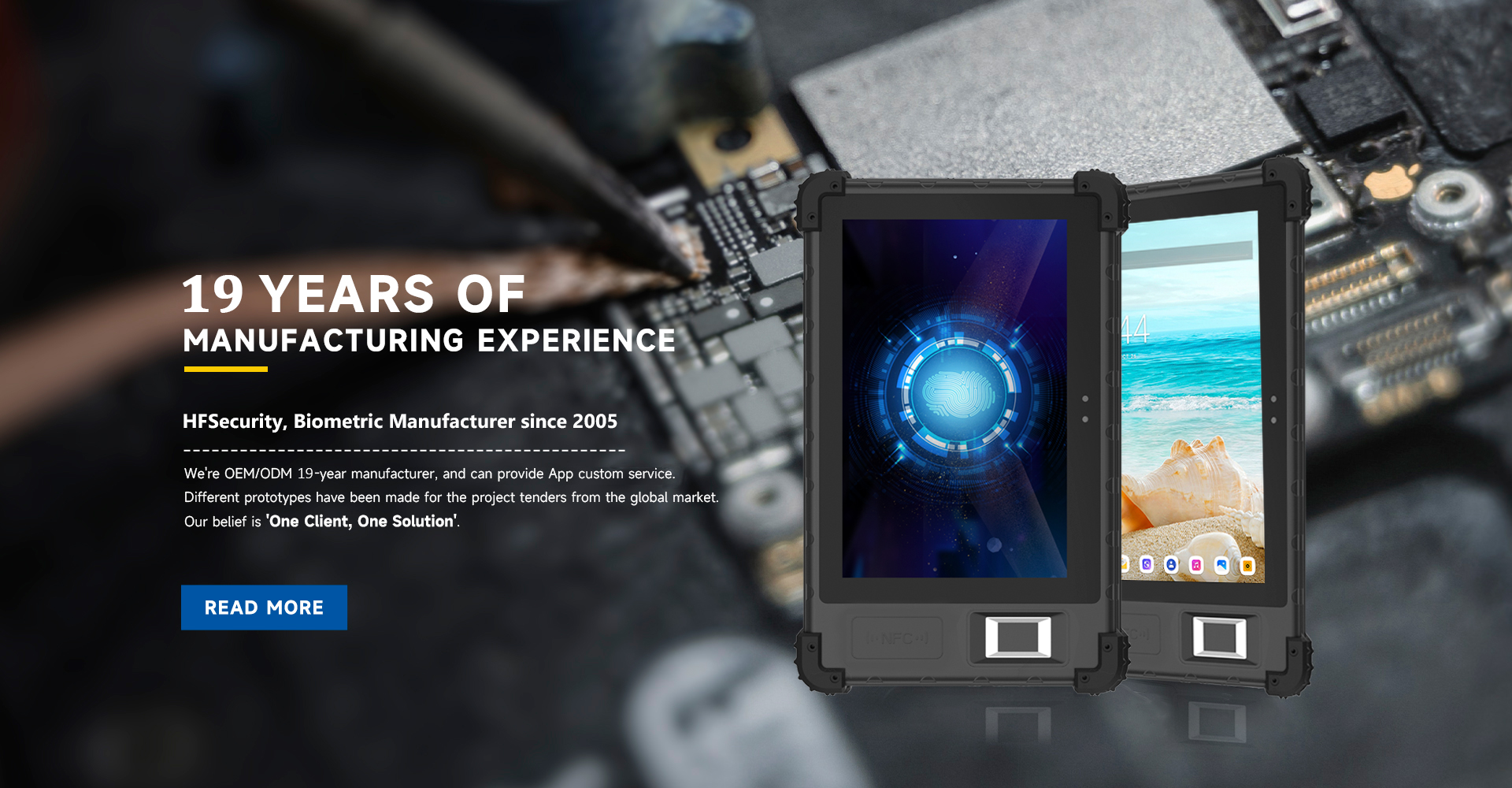 HFSecurity Biometric Solution Manufacturer