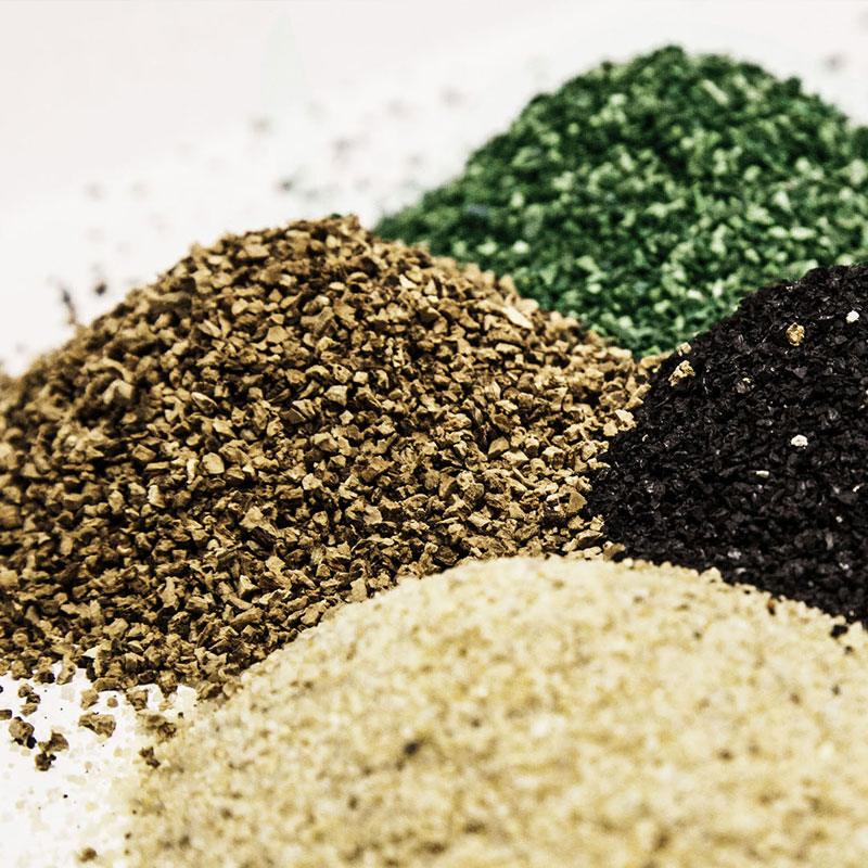 Artificial turf infill sand vs rubber | Doleader