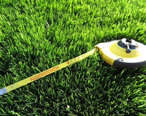 How to measure artificial grass thickness？ | Doleader