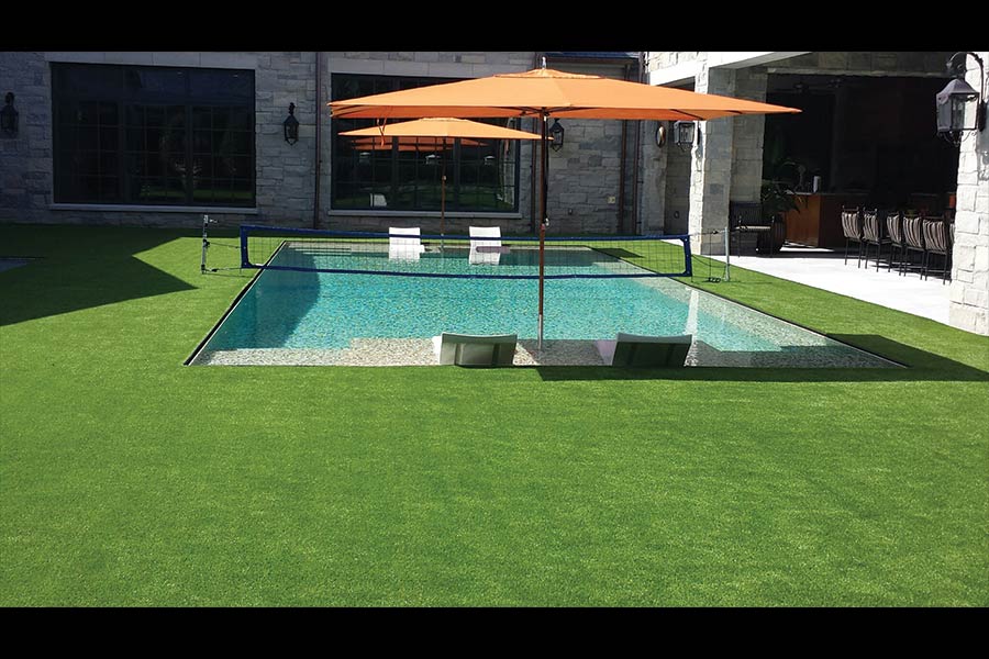 The Pros and Cons of Artificial Grass for Pool Surrounds | Doleader