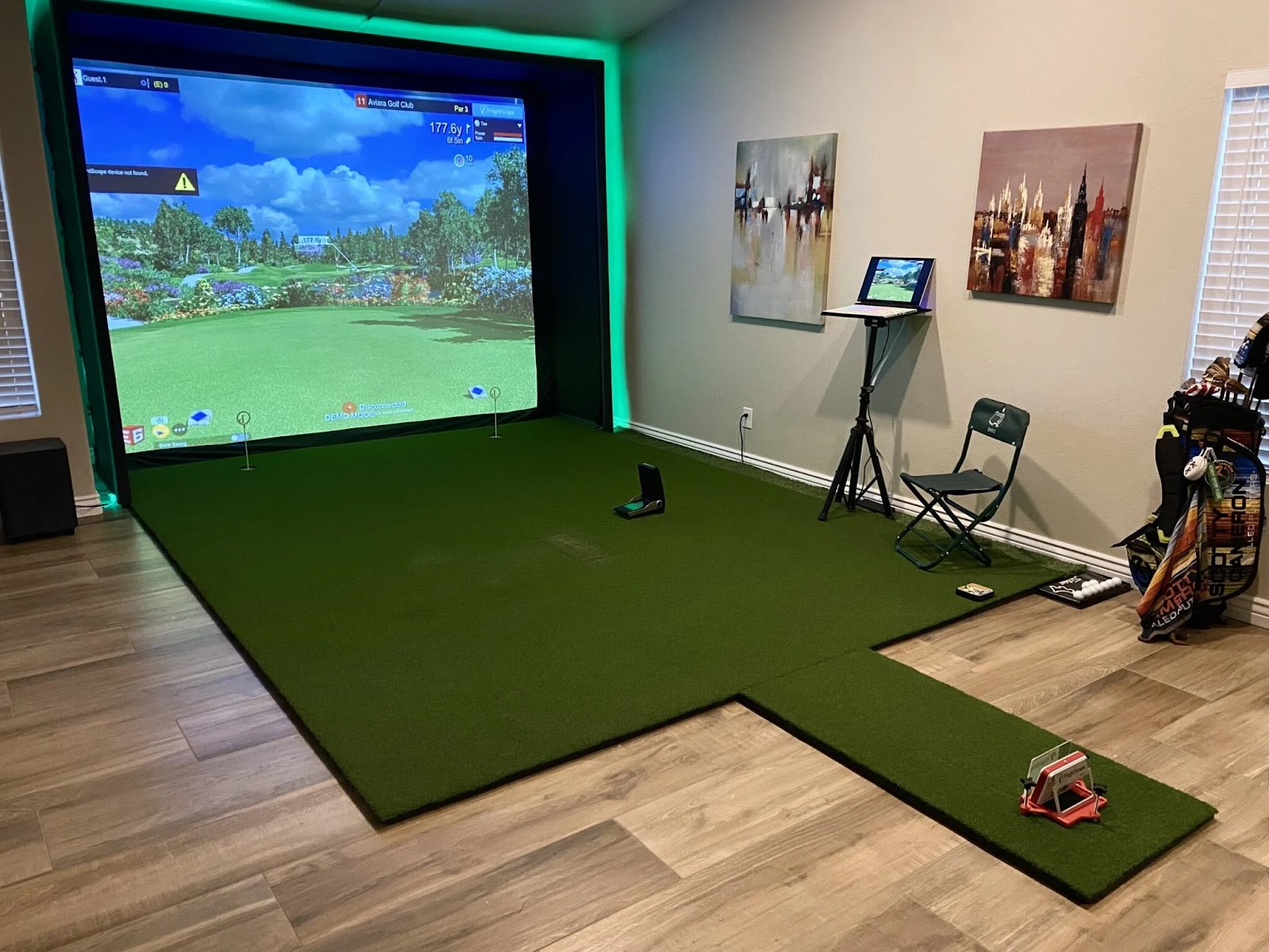 Golf Simulator Flooring Ideas: The Best Options for Performance ...