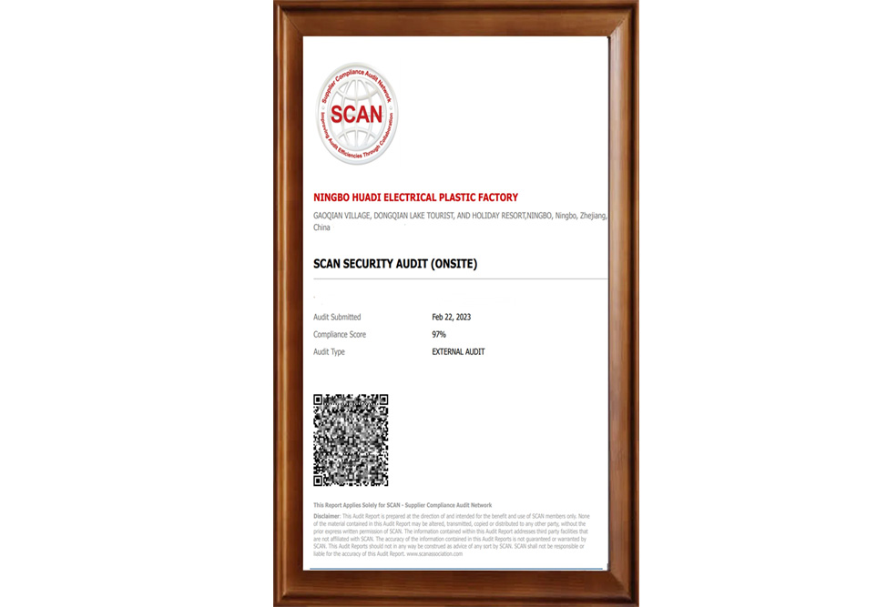 In Feb.2023 we passed SCAN audit