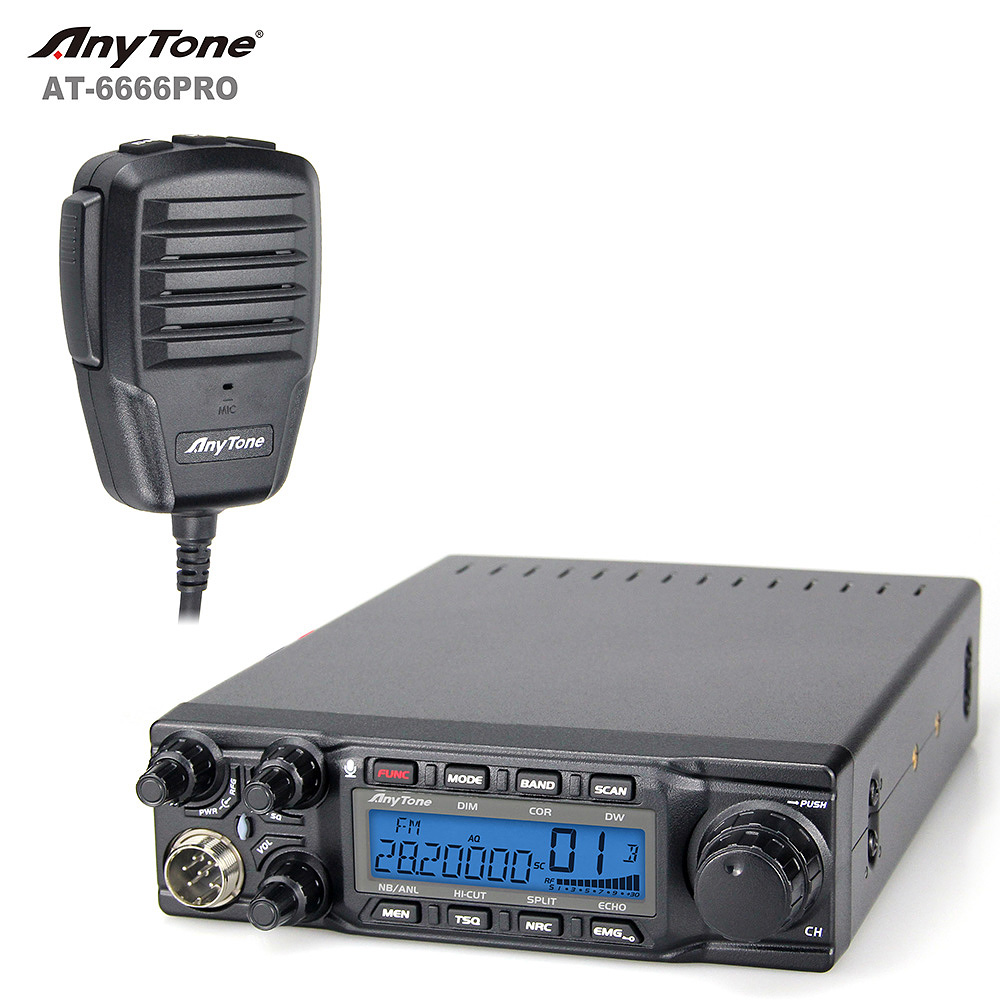 Quality Anytone - AnyTone AT-6666PRO 10METER Radio 80W SSB radio Manufacturer | Anytone
