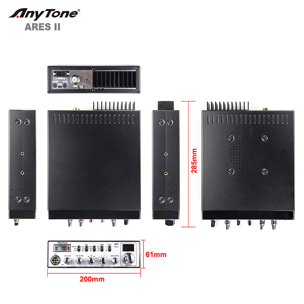 Anytone - AnyTone ARES II SSB RADIO 10METER Radio high power SSB radio ...