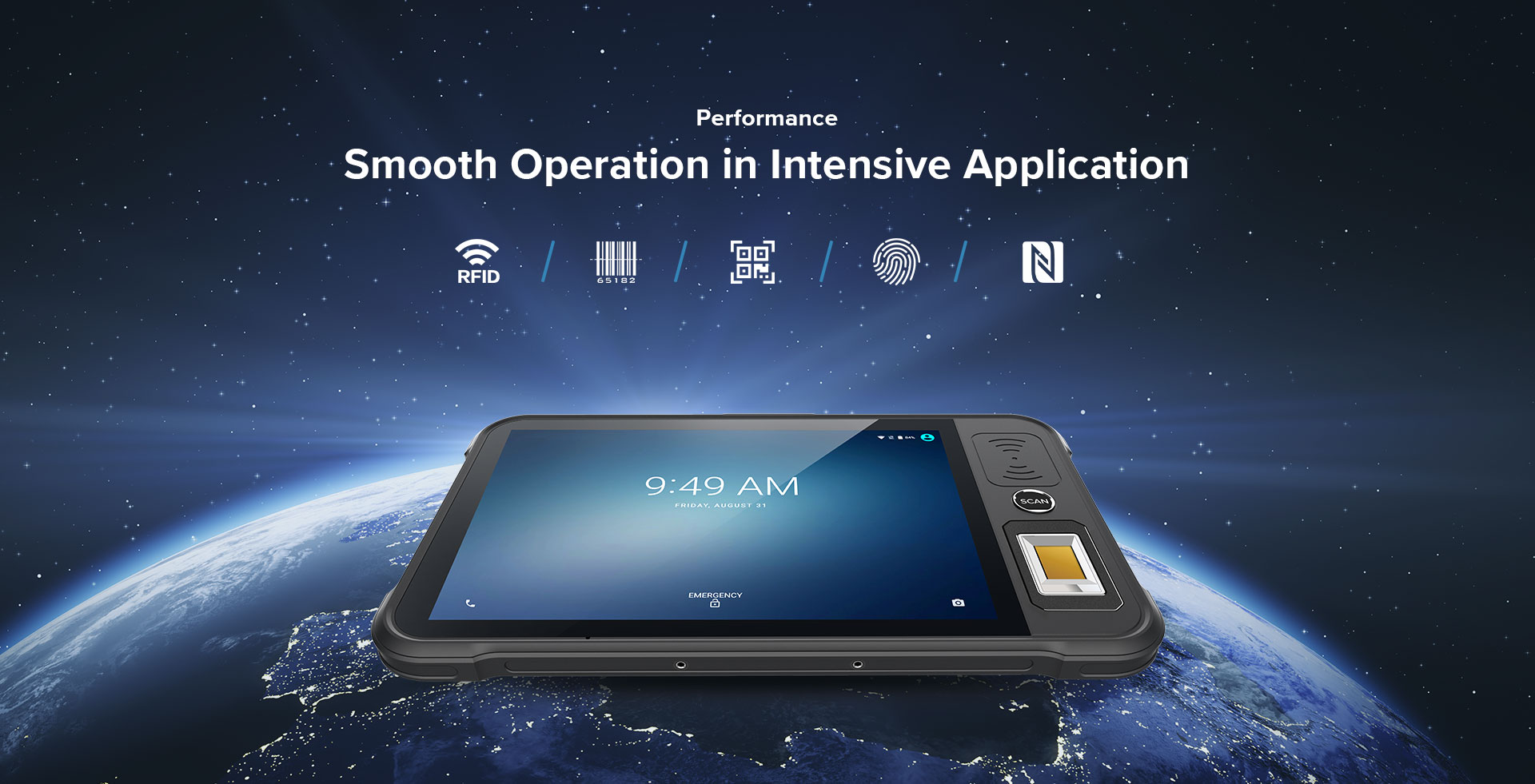 P80 Industrial Tablet (Android 9)