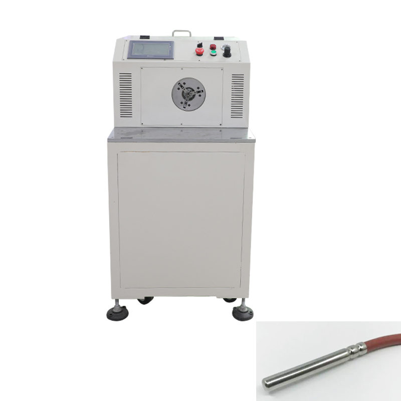 Customized NTC temperature sensor automatic riveting and rolling groove ...