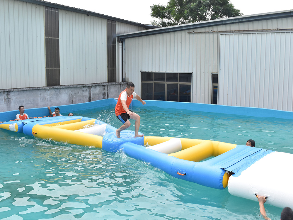 18.4mL*11mW Inflatable Waterpark Toys For Commercial Pool - PARK30