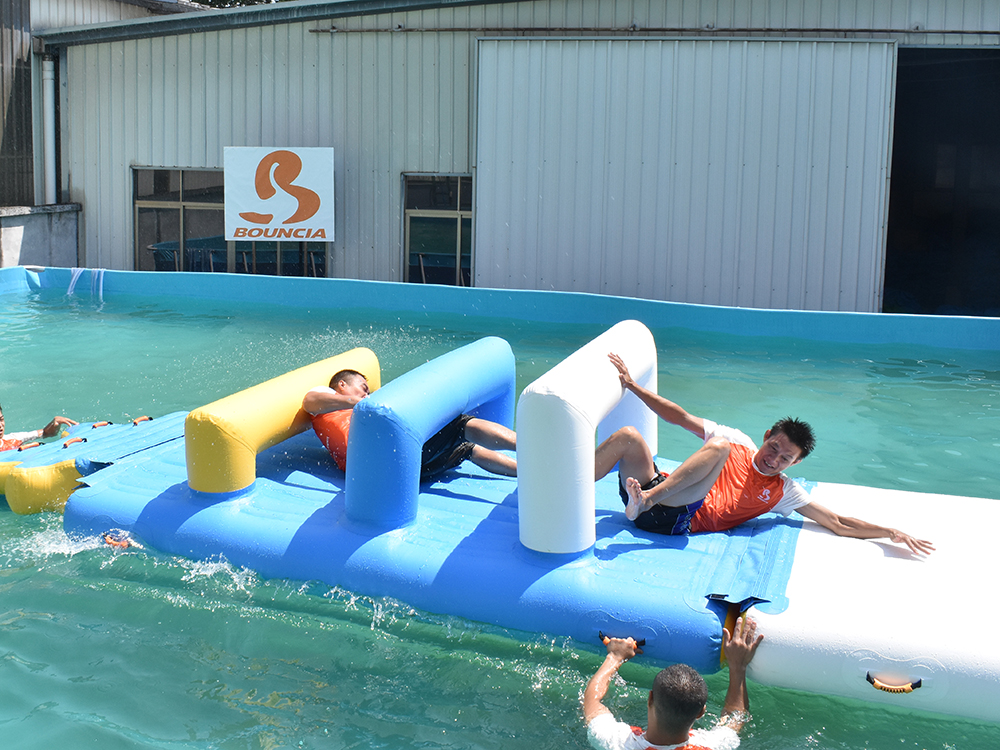 Bouncia Inflatable Pool Water Obstacle - Hurdle