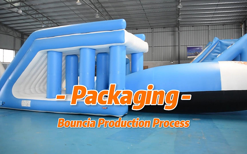 Professional Factory Tour & Large Blow Up Water Slide High Quality