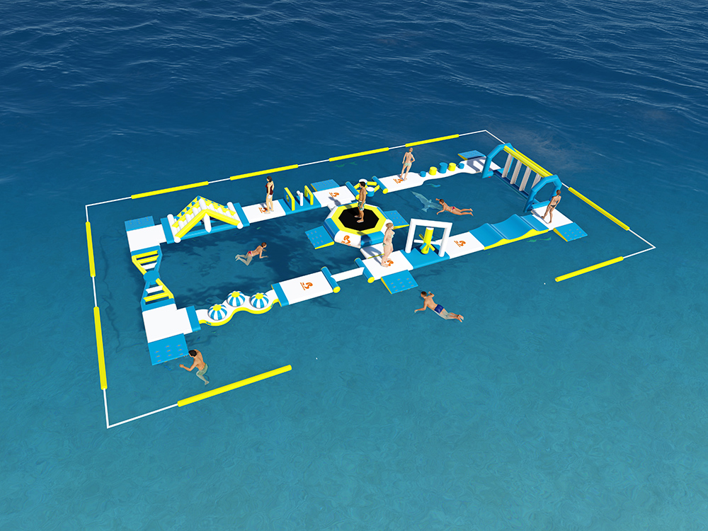 Lake Commercial Inflatable Water Park Toys For Kids - PARK60L