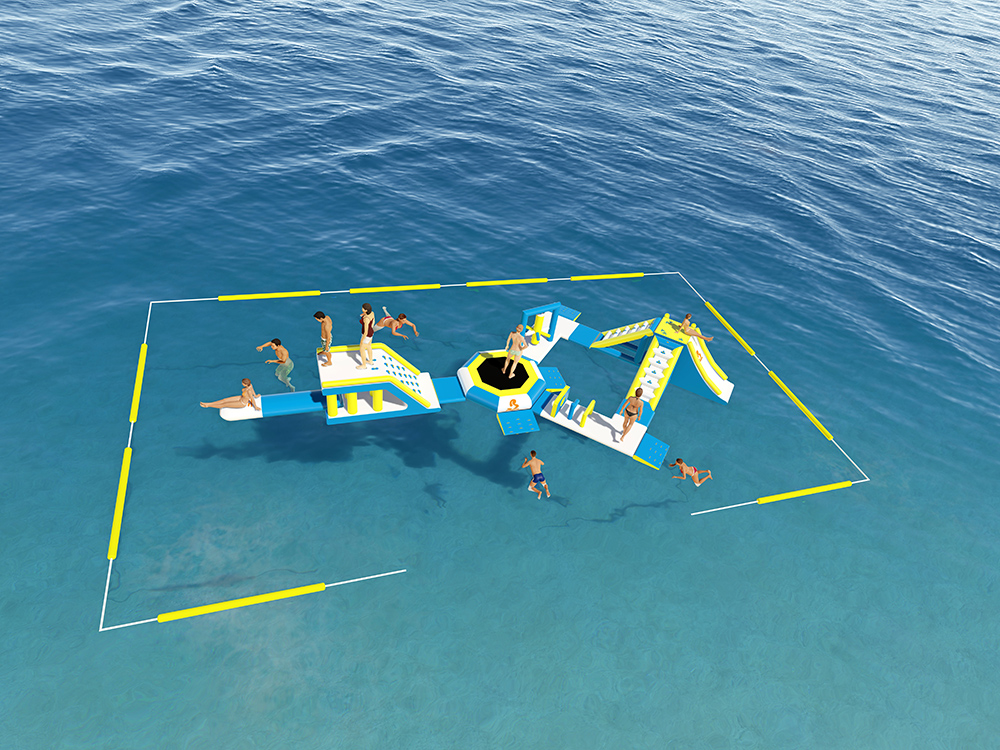 Big Aquapark Inflatable Water Park Design By Bounica - PARK150