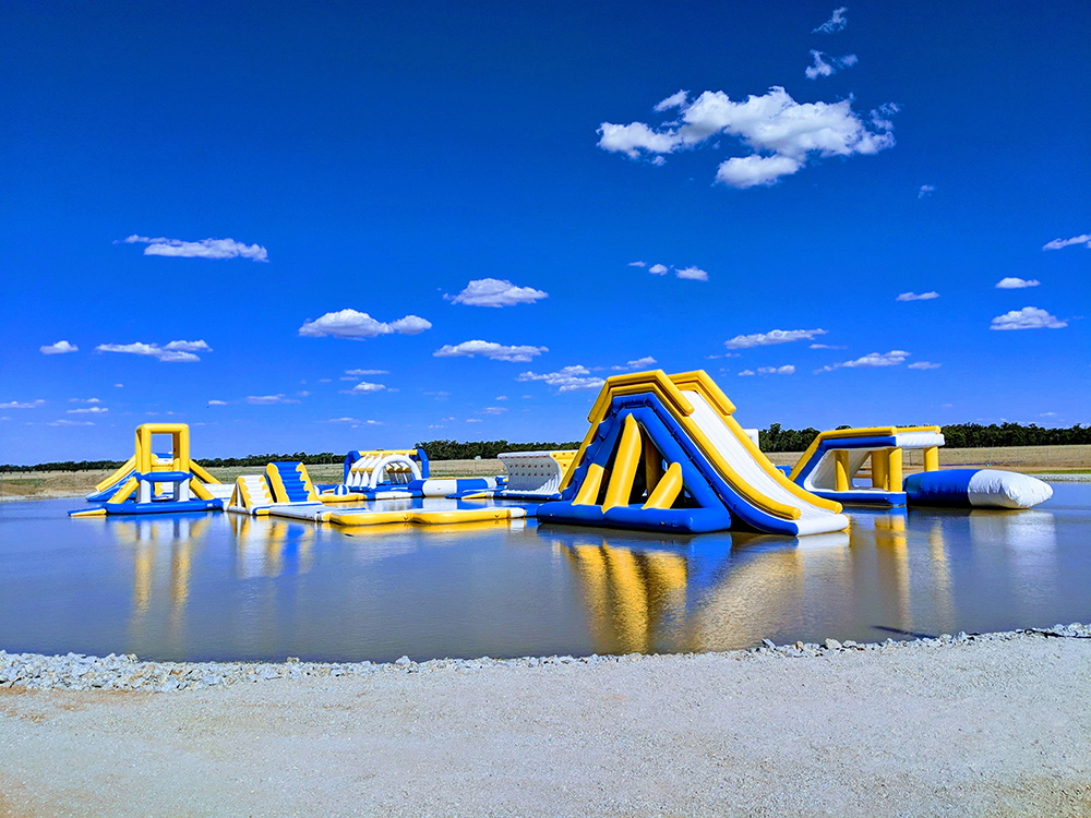 2018 New Inflatable Commercial Water Splash Park In Australia | Large ...