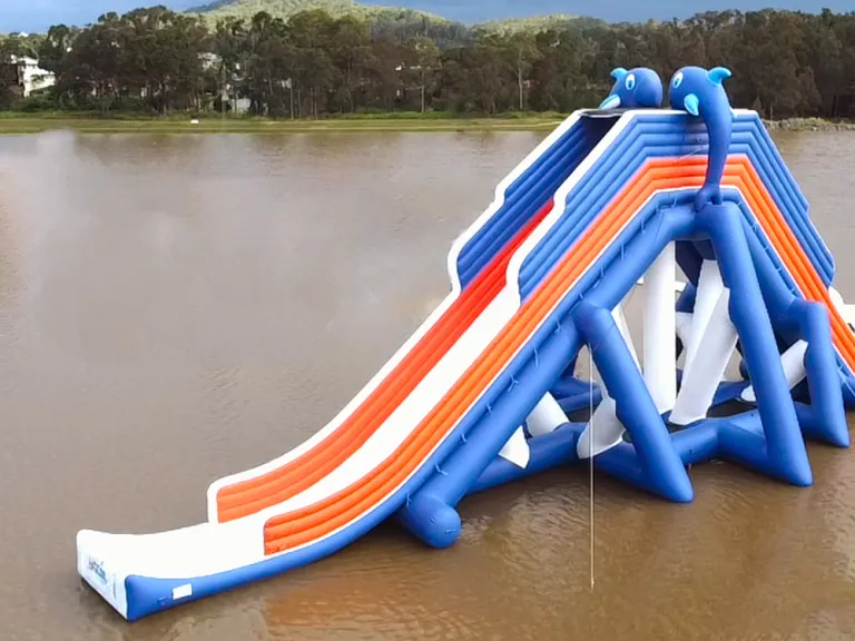 Inflatable Water Slides For Lakes