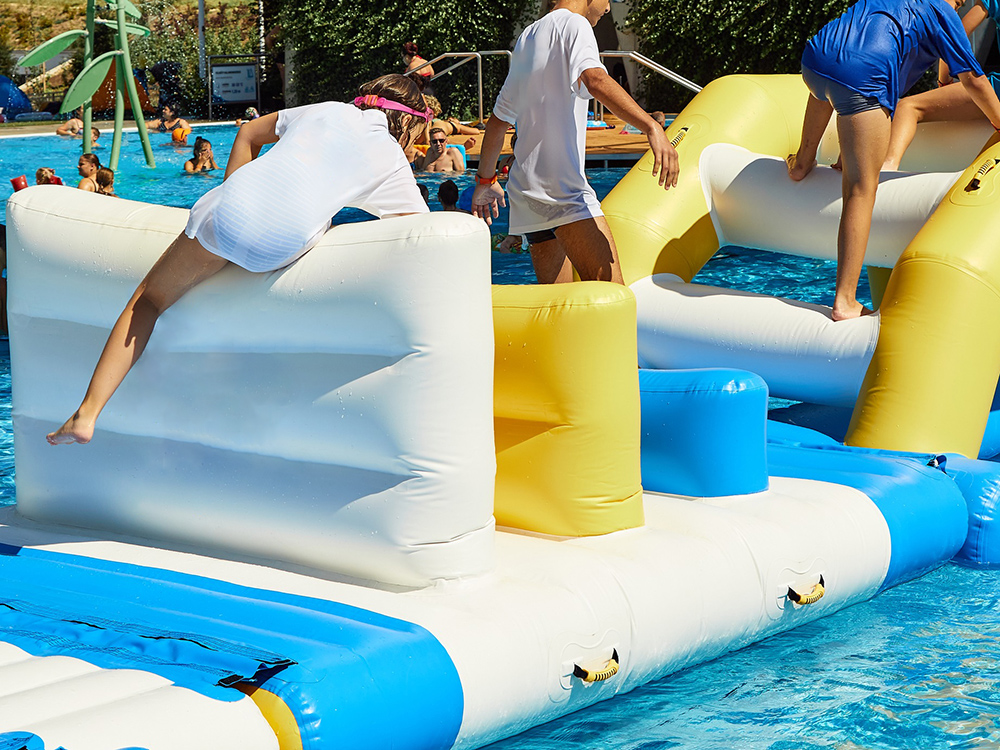 Inflatable Step Challenge for Aqua Park Course | Bouncia