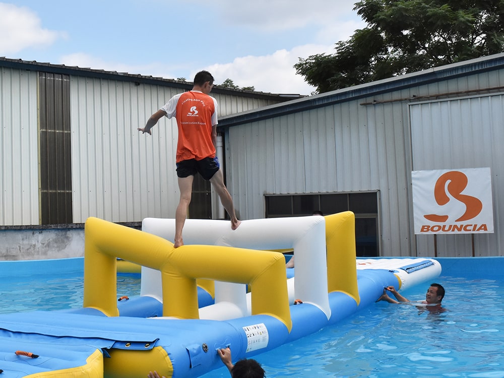 Floating Water Obstacle Course - Hurdle-6m | Bouncia