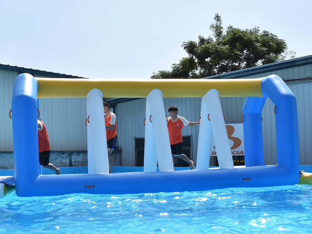 Commercial Inflatables Water Park Obstacle Course - Double Paths | Bouncia