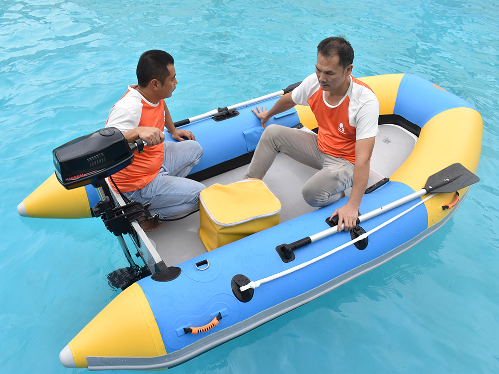 Bouncia Battery-Powered Inflatable Motor Boat | Bouncia