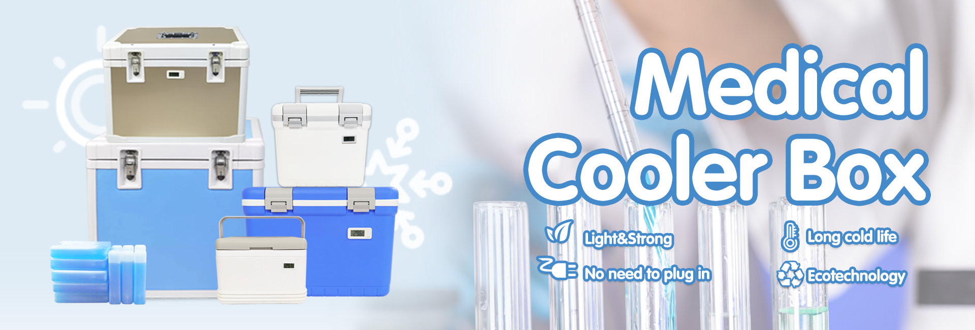 OEM/ODM Ice Brick & Medical Cooler Box Manufacturer | Phefon