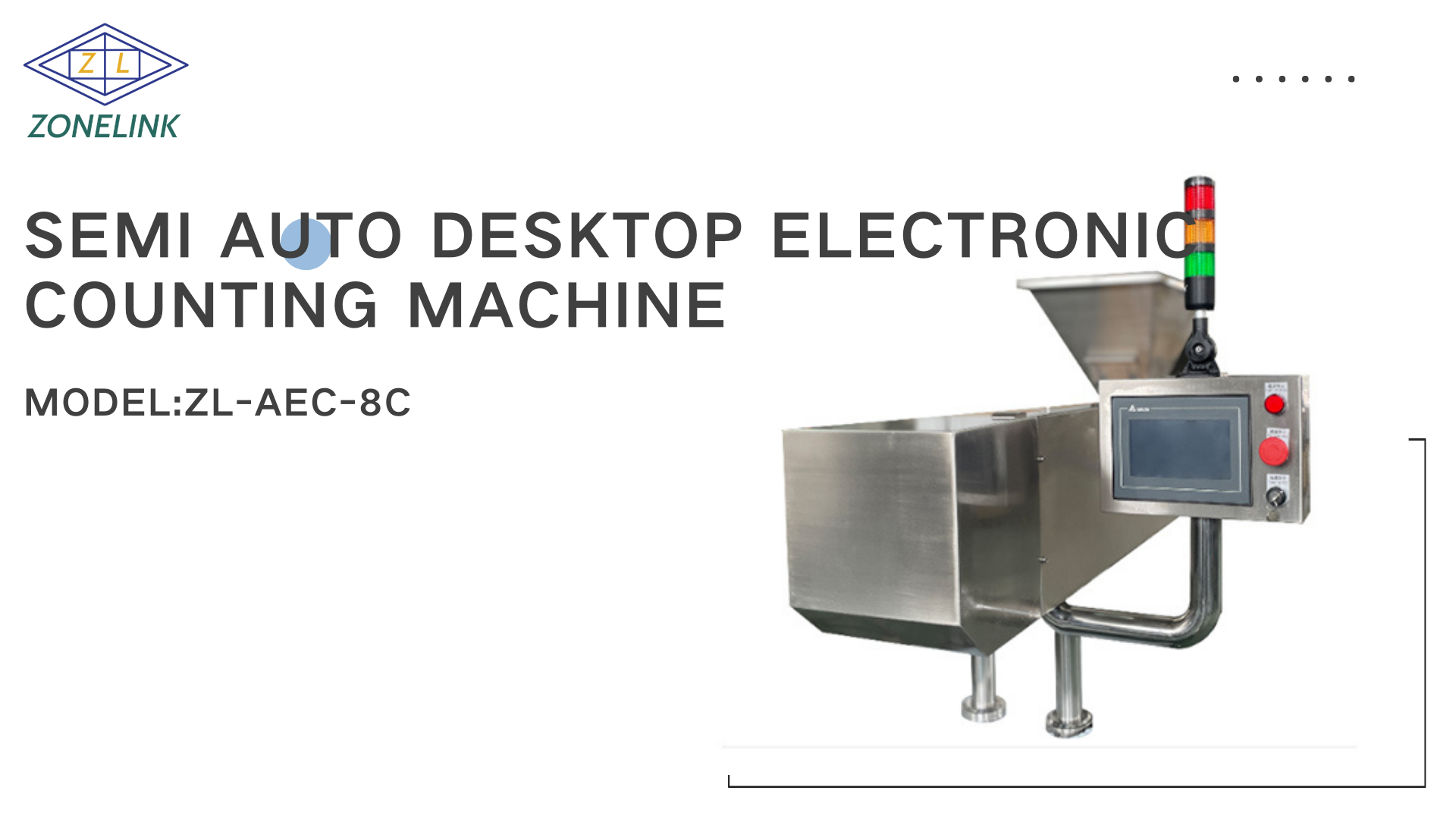Semi Auto Desktop Electronic Counting Machine | zonelink