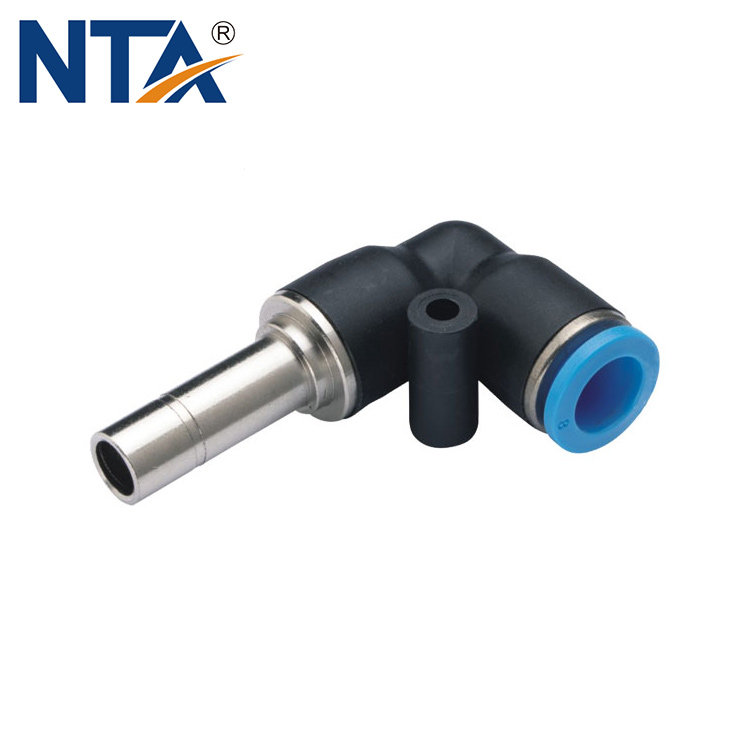 PLJ Socket Elbow Plastic Push-in Fitting/Pneumatic Fitting/Compressed ...