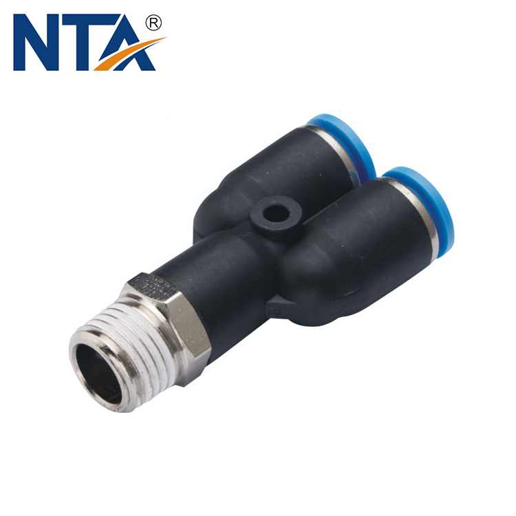 PX Branch Tee Plastic Push-in Fitting/ Pneumatic Fitting/Compressed Air ...