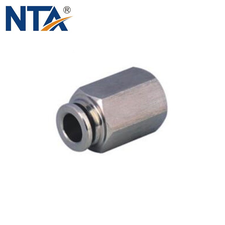 SS-PCF Female Straight Stainless Steel Push in Fittings/Stainless Steel ...