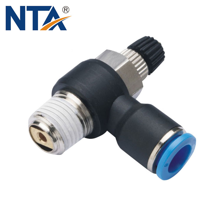 SL-R Elbow Type/Universal Type/Push-lock Type Throttle Control Valve/Air Flow Control Valve ...