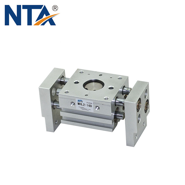 Pneumatic Wide Parallel Compact Gripper MHL with Large Holding Force
