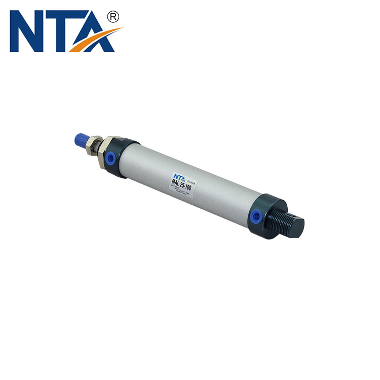 Nose Mount Aluminum Small Pneumatic Cylinders NTA MAL for Linear Motion