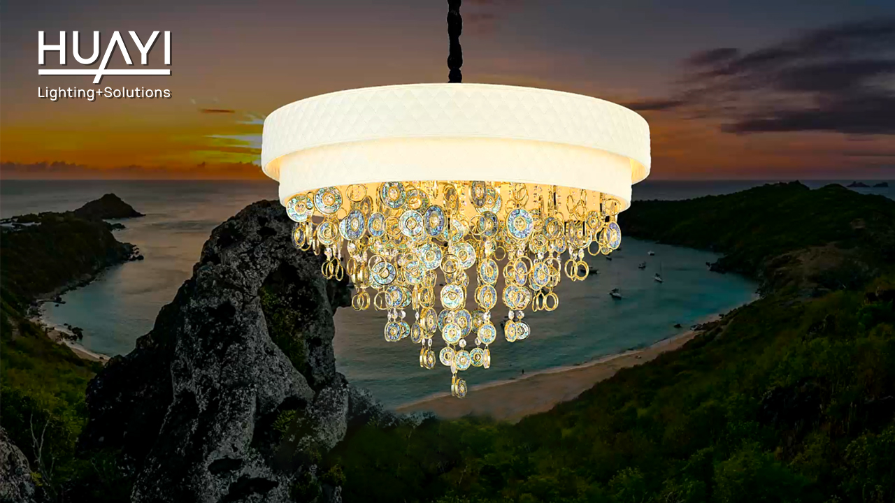 Saint Sebastian-light luxury crystal lamp | HUAYI LIGHTING