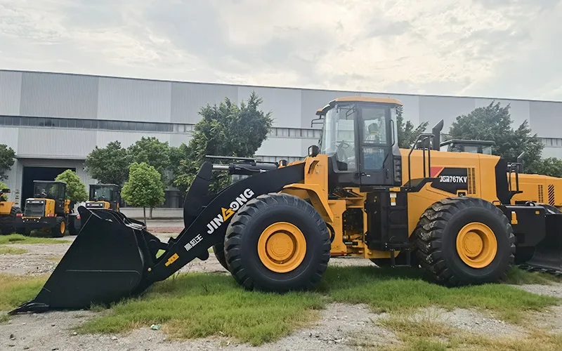 KV-series 6-ton medium wheel loaders industriual luxurious wheel loader JinGong JGM767KV-Fujian ...