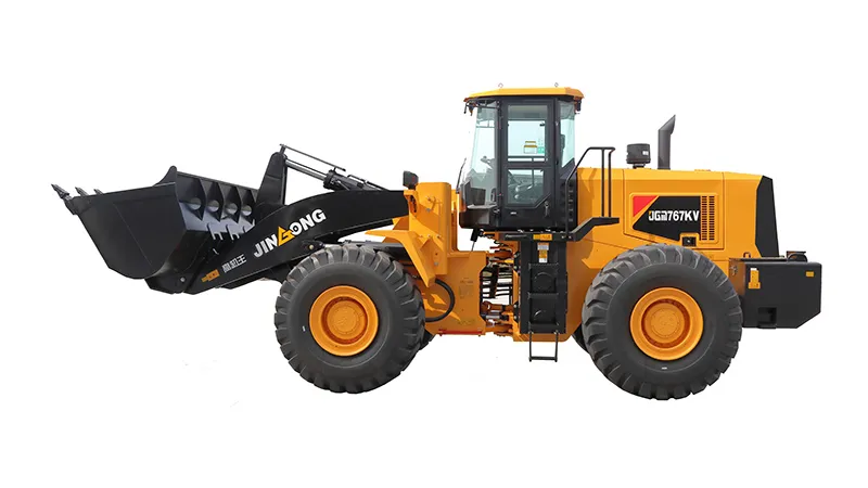 KV-series 6-ton medium wheel loaders industriual luxurious wheel loader JinGong JGM767KV-Fujian ...